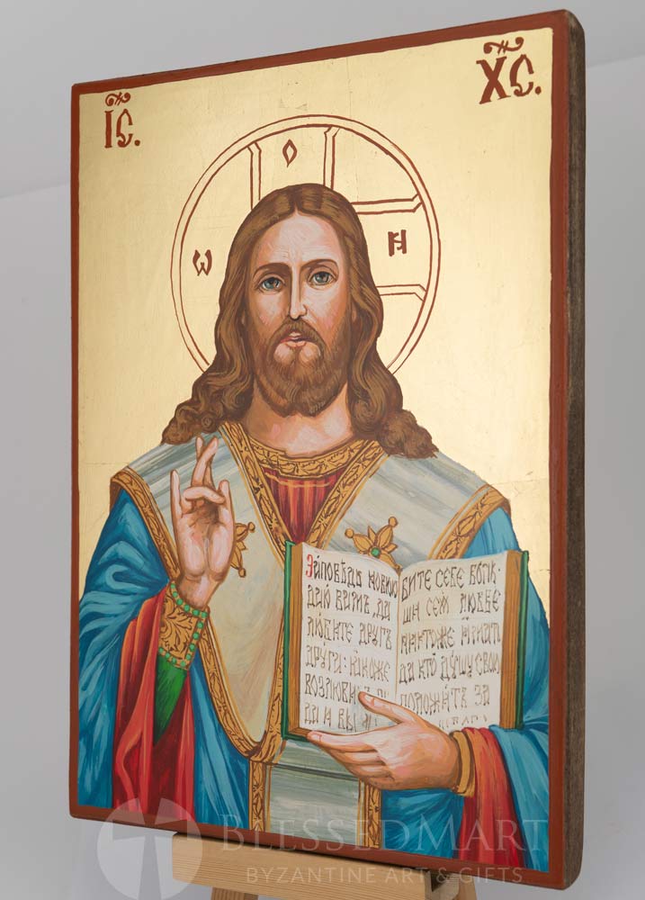 Jesus Christ Icons - Hand-Painted Orthodox Icons - BlessedMart