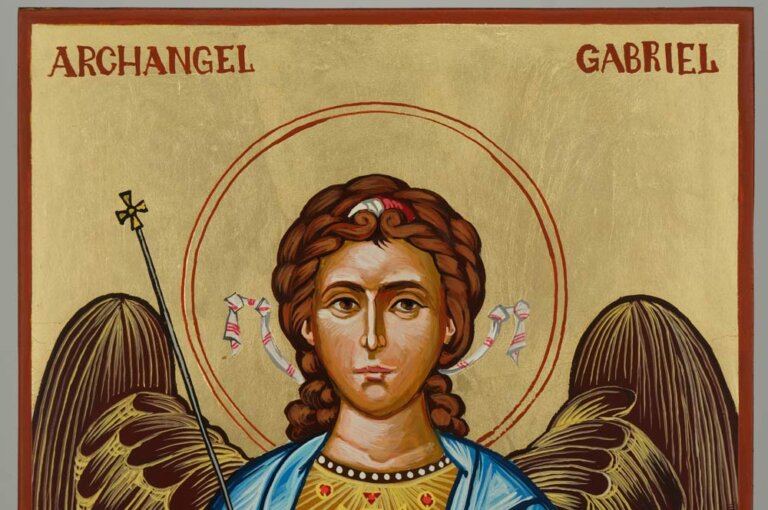 St Archangel Gabriel Orthodox Icon - BlessedMart