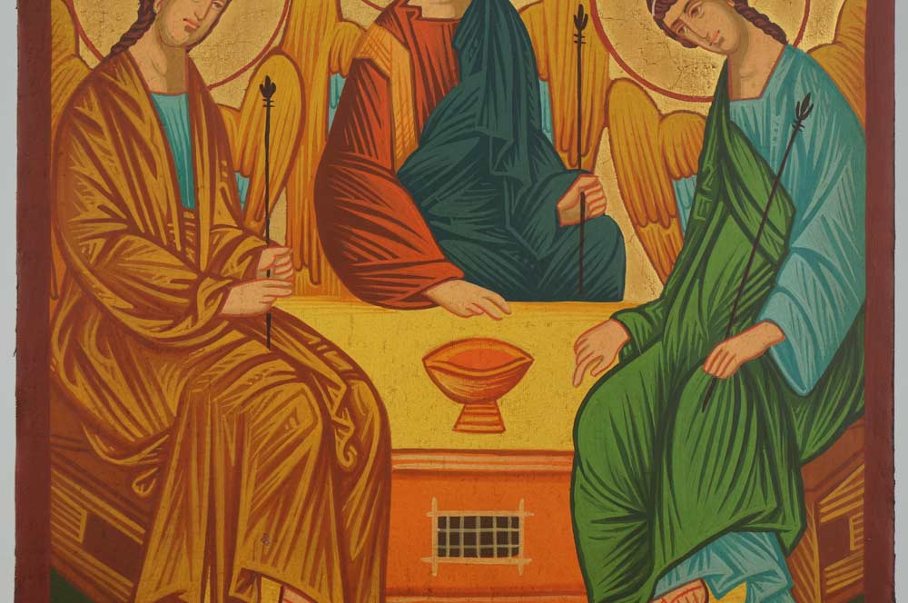 Holy Trinity - Andrei Rublev Orthodox Icon - BlessedMart