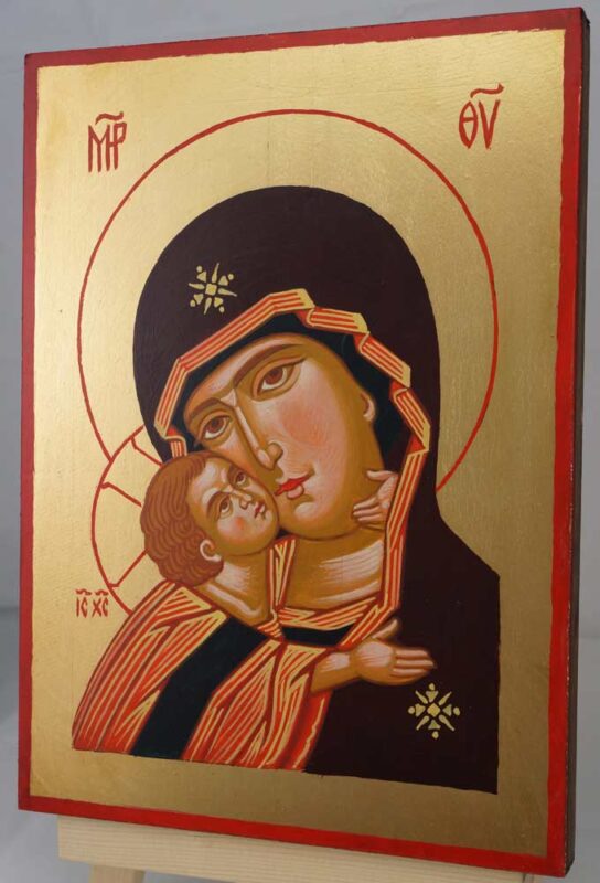 Theotokos Eleousa Orthodox Icon - BlessedMart