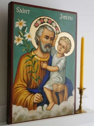 St Joseph Orthodox Icon - BlessedMart