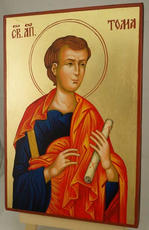 Saint Thomas the Apostle Large Orthodox Icon - BlessedMart
