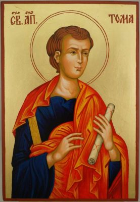 Saint Thomas the Apostle Large Orthodox Icon - BlessedMart