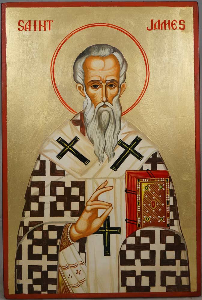 St James - Brother of the Lord Orthodox Icon - BlessedMart