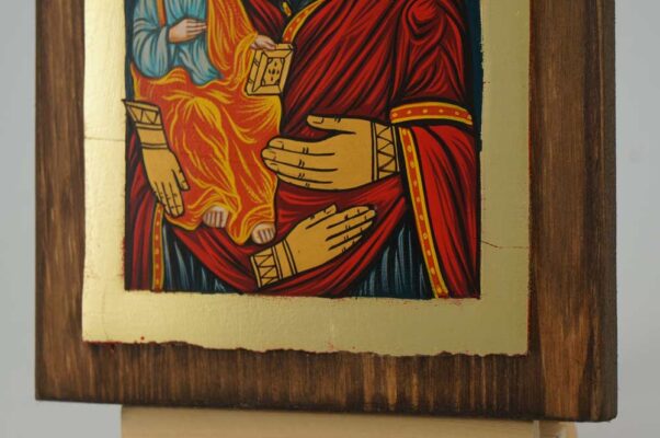 Virgin Mary Trojerucica (small) Orthodox Icon - BlessedMart