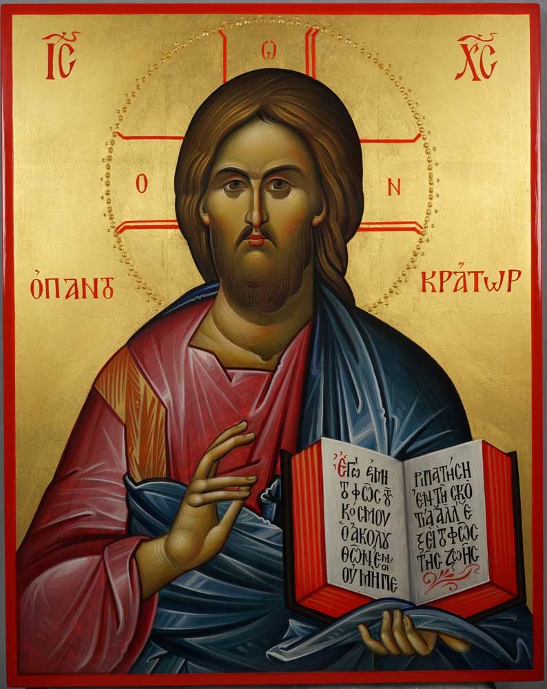 Jesus Christ Icons - Hand-Painted Orthodox Icons - BlessedMart