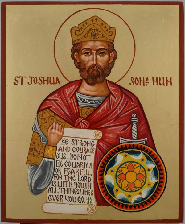 Righteous Joshua the son of Nun (Navi) Orthodox Icon - BlessedMart