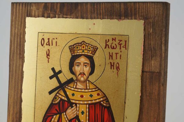 Saint Constantine (small) Orthodox Icon - BlessedMart