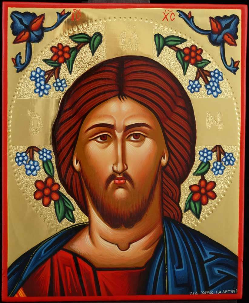 Jesus Christ Icons - Hand-Painted Orthodox Icons - BlessedMart
