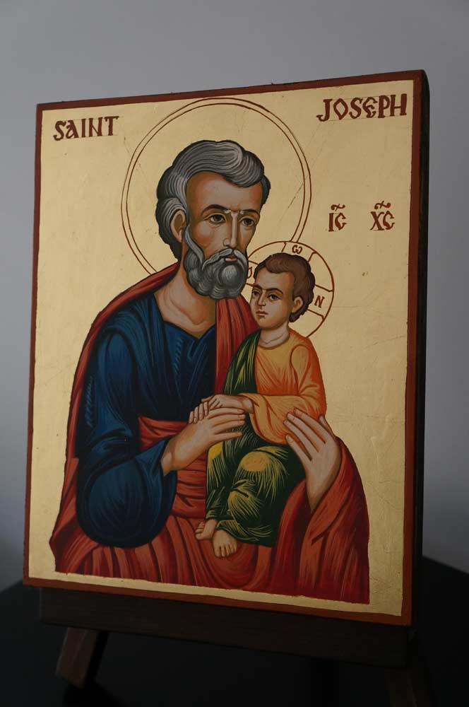 Saint Joseph Orthodox Icon - BlessedMart