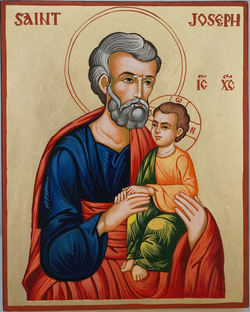 Saint Joseph Orthodox Icon - BlessedMart