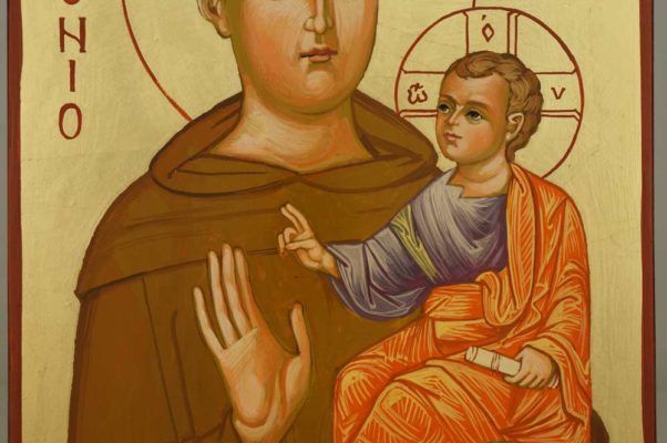 Saint Anthony of Padua Orthodox Icon - BlessedMart