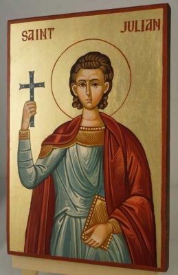 Saint Julian the Martyr Orthodox Icon - BlessedMart