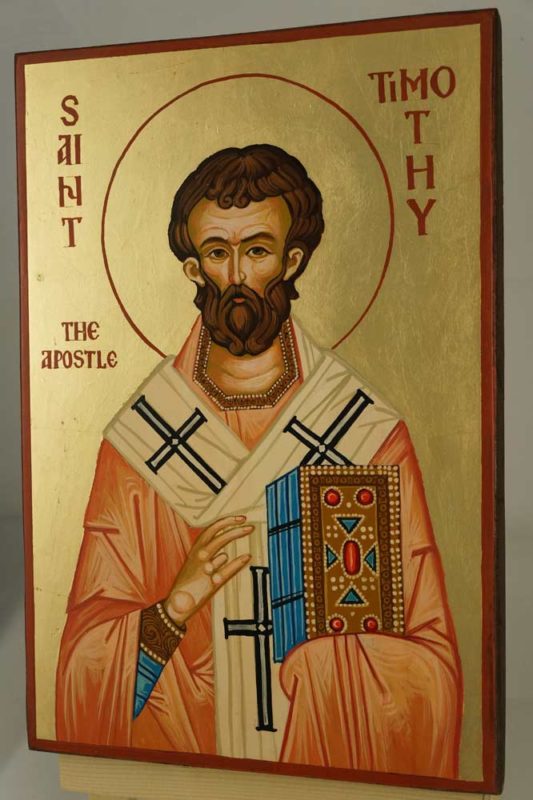 Saint Timothy the Apostle Orthodox Icon - BlessedMart
