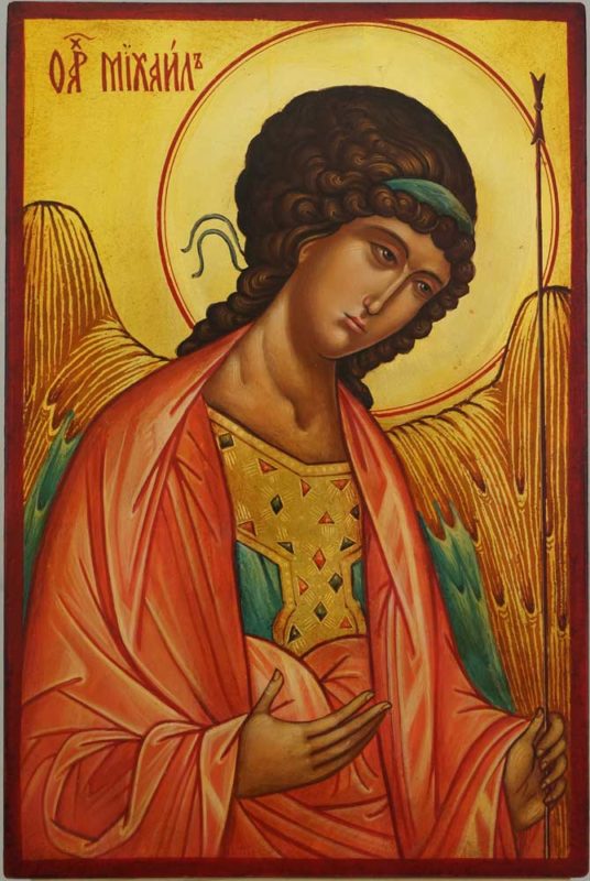 St Archangel Michael (Andrei Rublev) Orthodox Icon - BlessedMart
