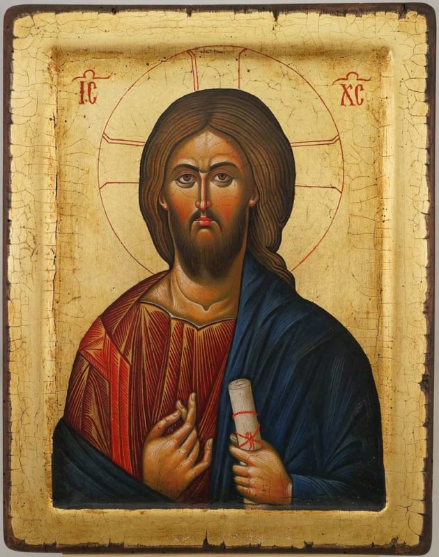 Jesus Christ Icons - Hand-Painted Orthodox Icons - BlessedMart