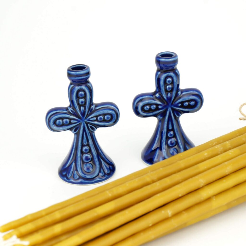 Pure Beeswax Orthodox Candles - BlessedMart