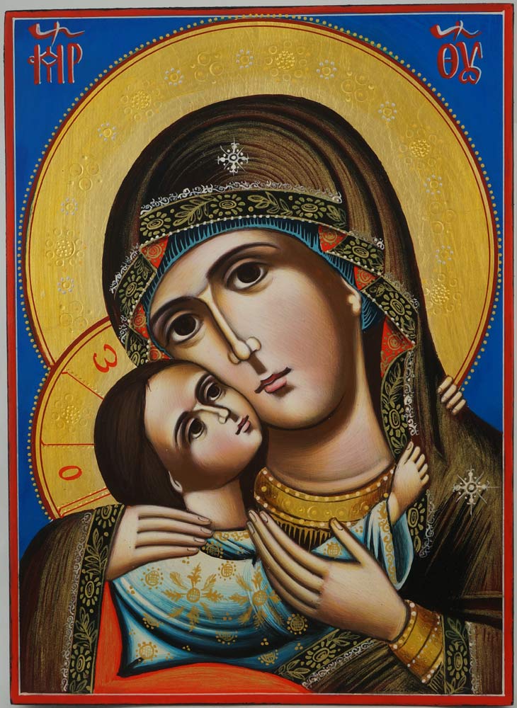 Theotokos Tenderness (Rila Monastery) Orthodox Icon - BlessedMart