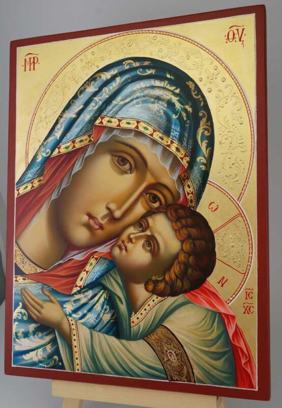 Virgin Mary Icons - Hand-Painted Orthodox Icons - BlessedMart