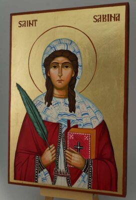 Saint Sabina Large Orthodox Icon - BlessedMart