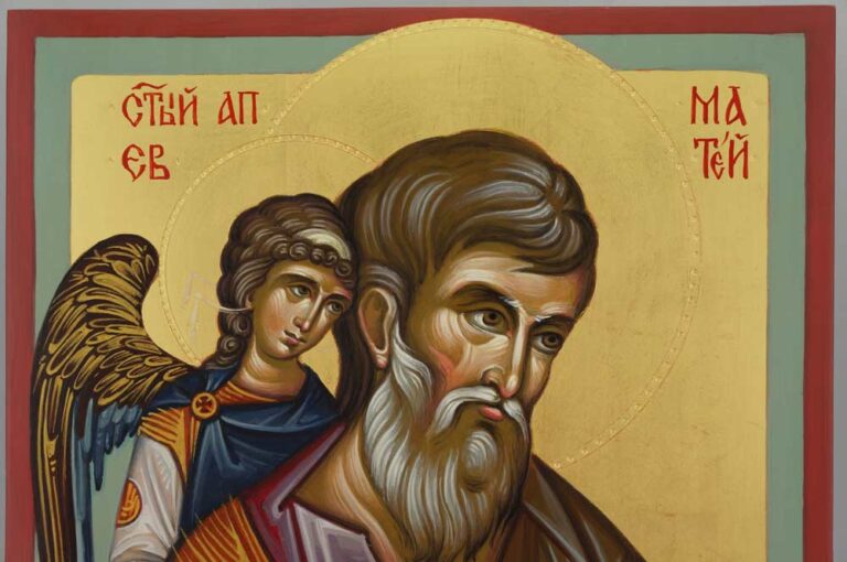 Apostle Matthew the Evangelist Orthodox Icon - BlessedMart