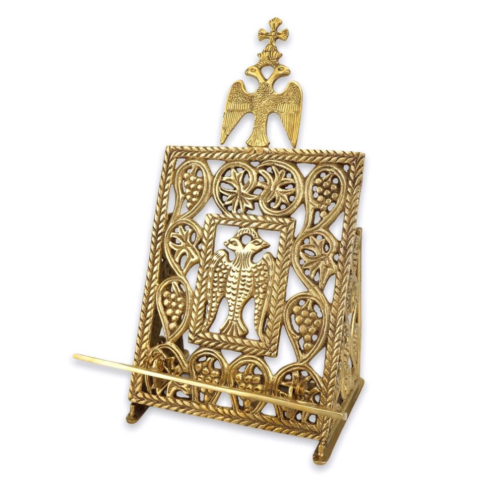 Deluxe Brass Icon Stand - BlessedMart