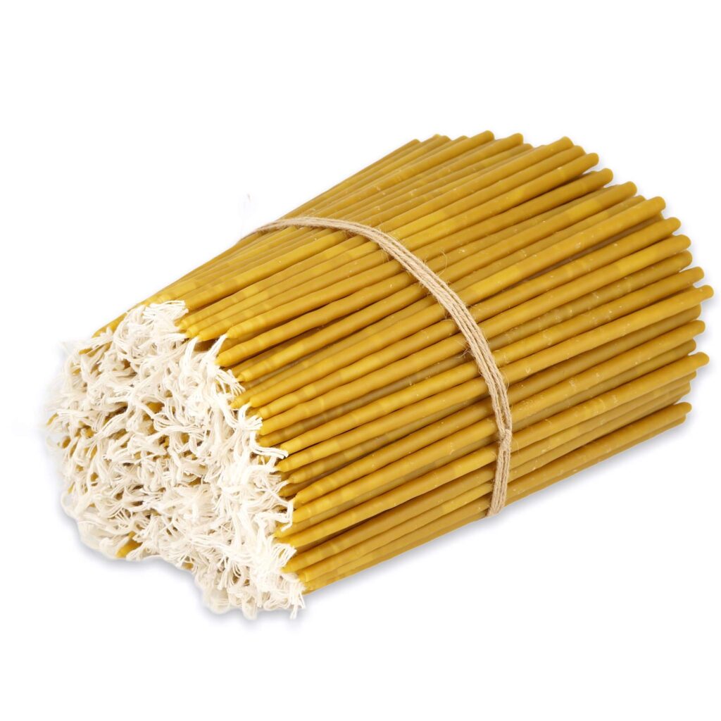 Pure Beeswax Orthodox Candles - BlessedMart