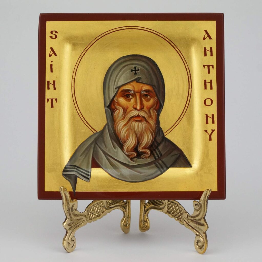 Decorated Brass Icon Stand - BlessedMart
