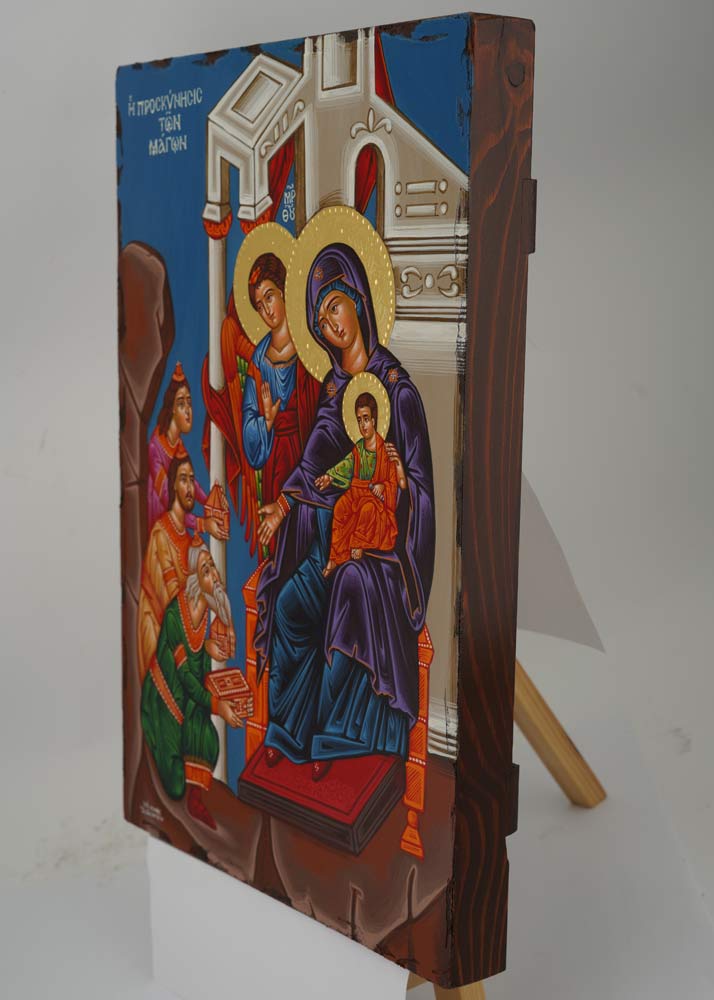 Adoration of the Magi Icon - Orthodox Icons - BlessedMart