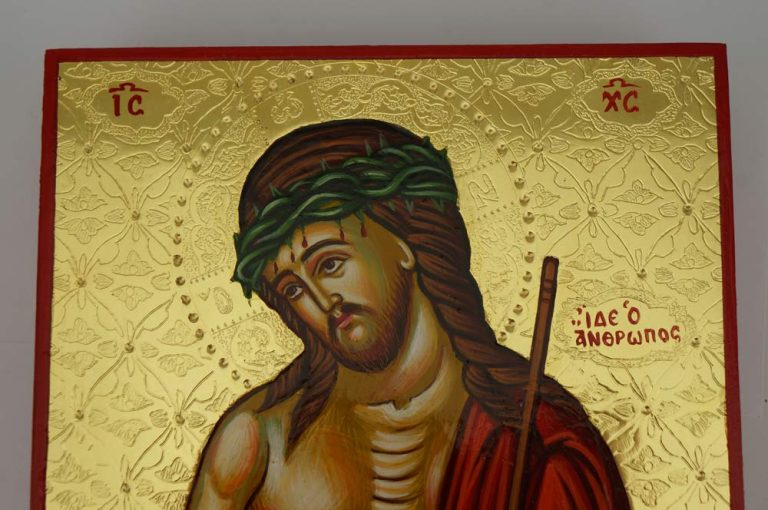 Christ the Bridegroom Icon (polished gold) - Orthodox Icons - BlessedMart