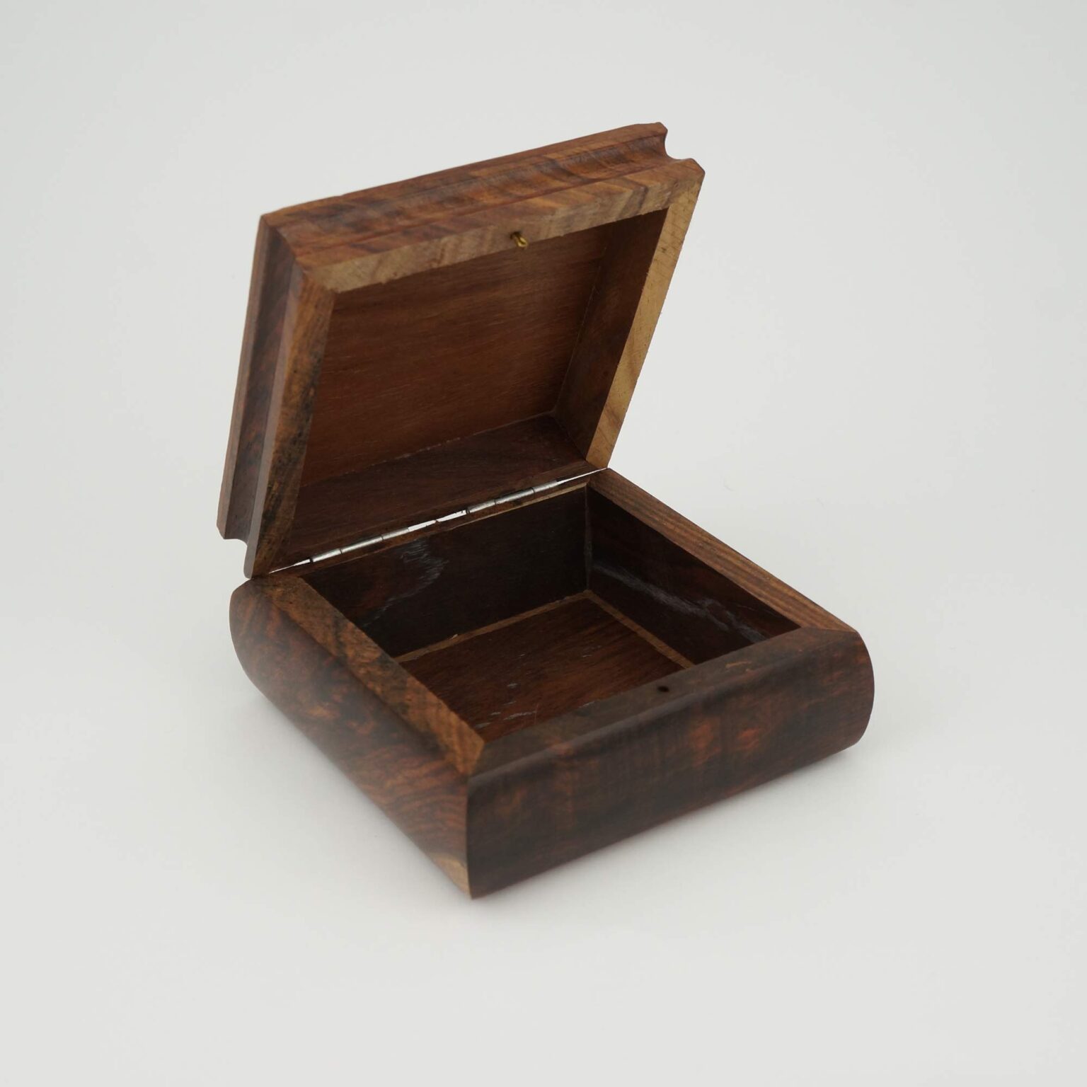 Vintage Round Jewelry Decorative Trinket Box - BlessedMart