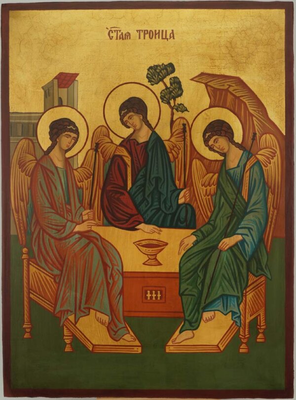 Holy Trinity Icon - Hospitality of Abraham - BlessedMart