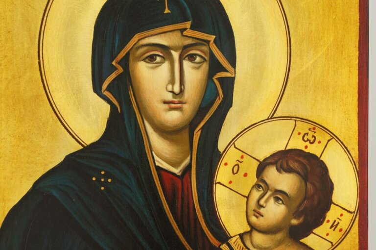 Salus Populi Romani Icon - Hand-Painted Icons - BlessedMart