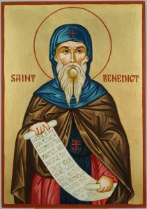 Saint Benedict Icon - Orthodox Icons - BlessedMart