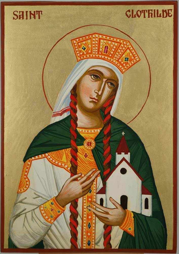 St Clotilda Icon - Orthodox Icons - BlessedMart