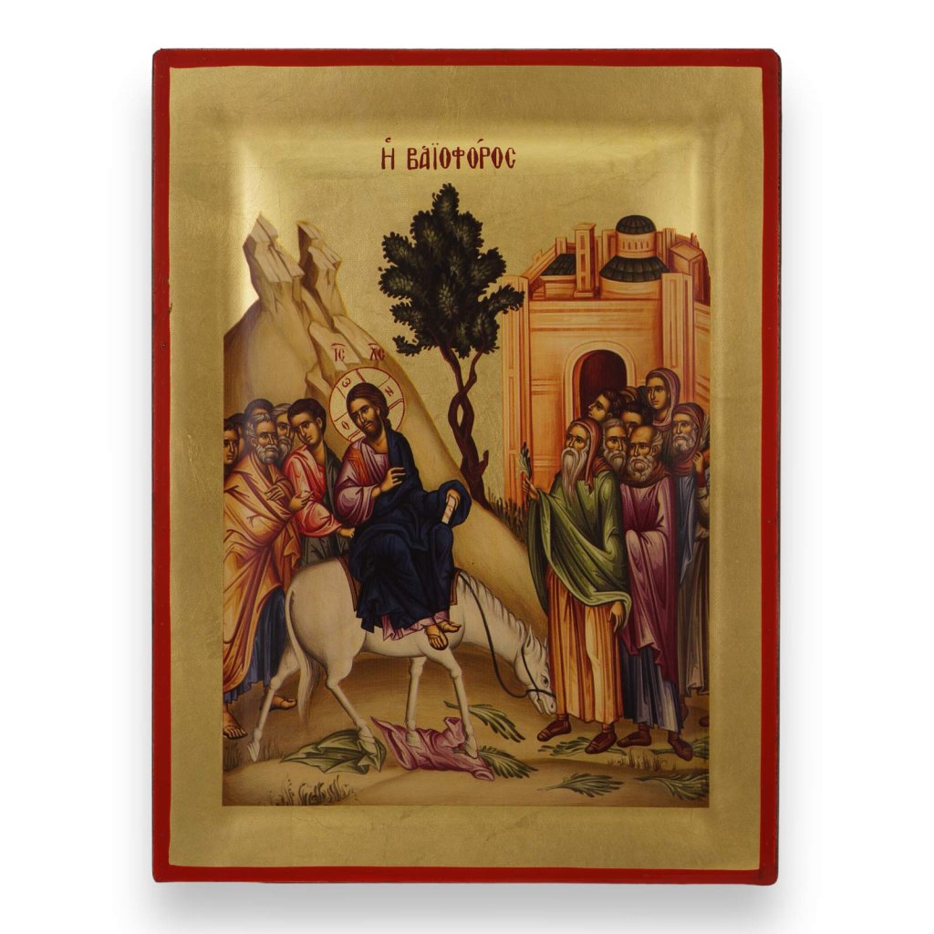 Entry into Jerusalem Icon - Orthodox Icons - BlessedMart