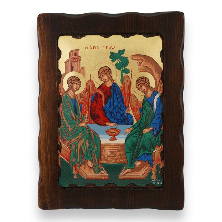 Holy Trinity (Rublev) Icon - Orthodox Icons - BlessedMart