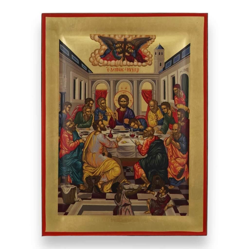 Mystical Supper Icon - Orthodox Icons - BlessedMart