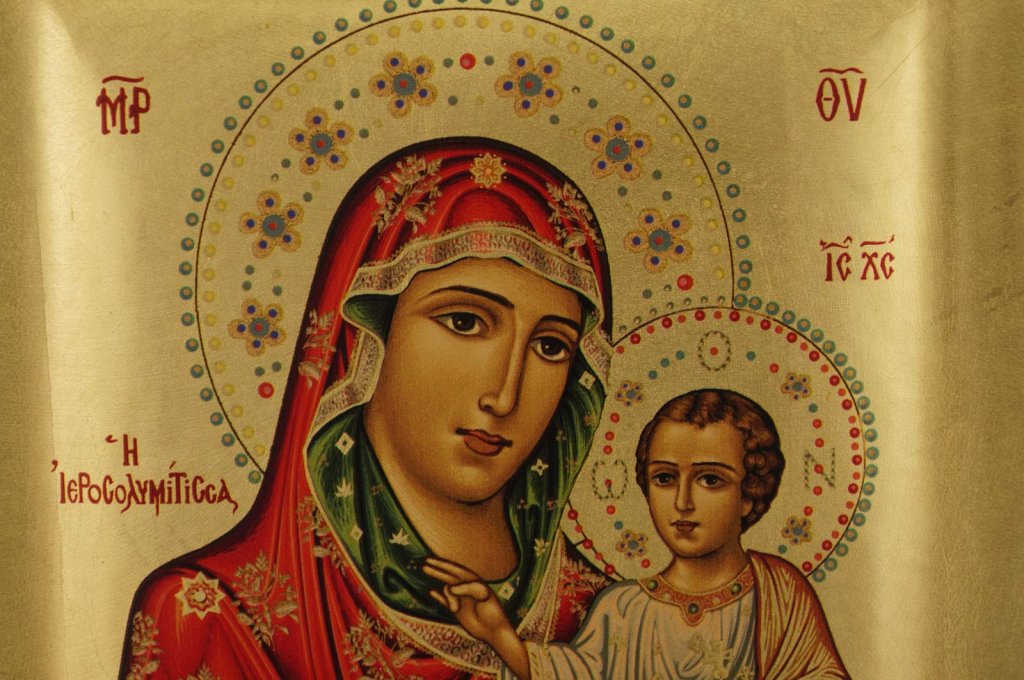 Virgin Mary of Jerusalem Icon - Orthodox Icons - BlessedMart