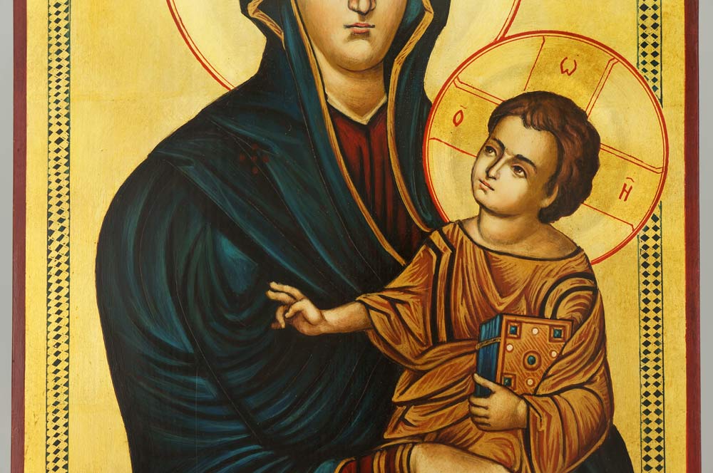 Protectress of the Roman People Icon - Orthodox Icons - BlessedMart