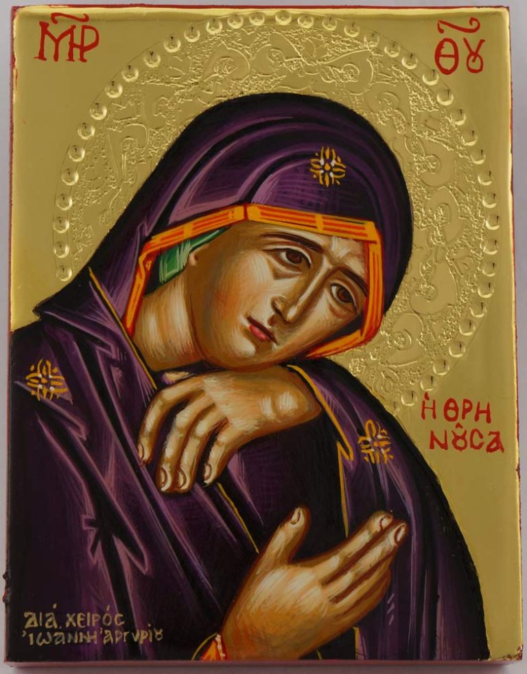 Virgin Mary Icons - Hand-Painted Orthodox Icons - BlessedMart