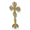 Small Brass Standing Cross - Brass Standing Crosses - BlessedMart