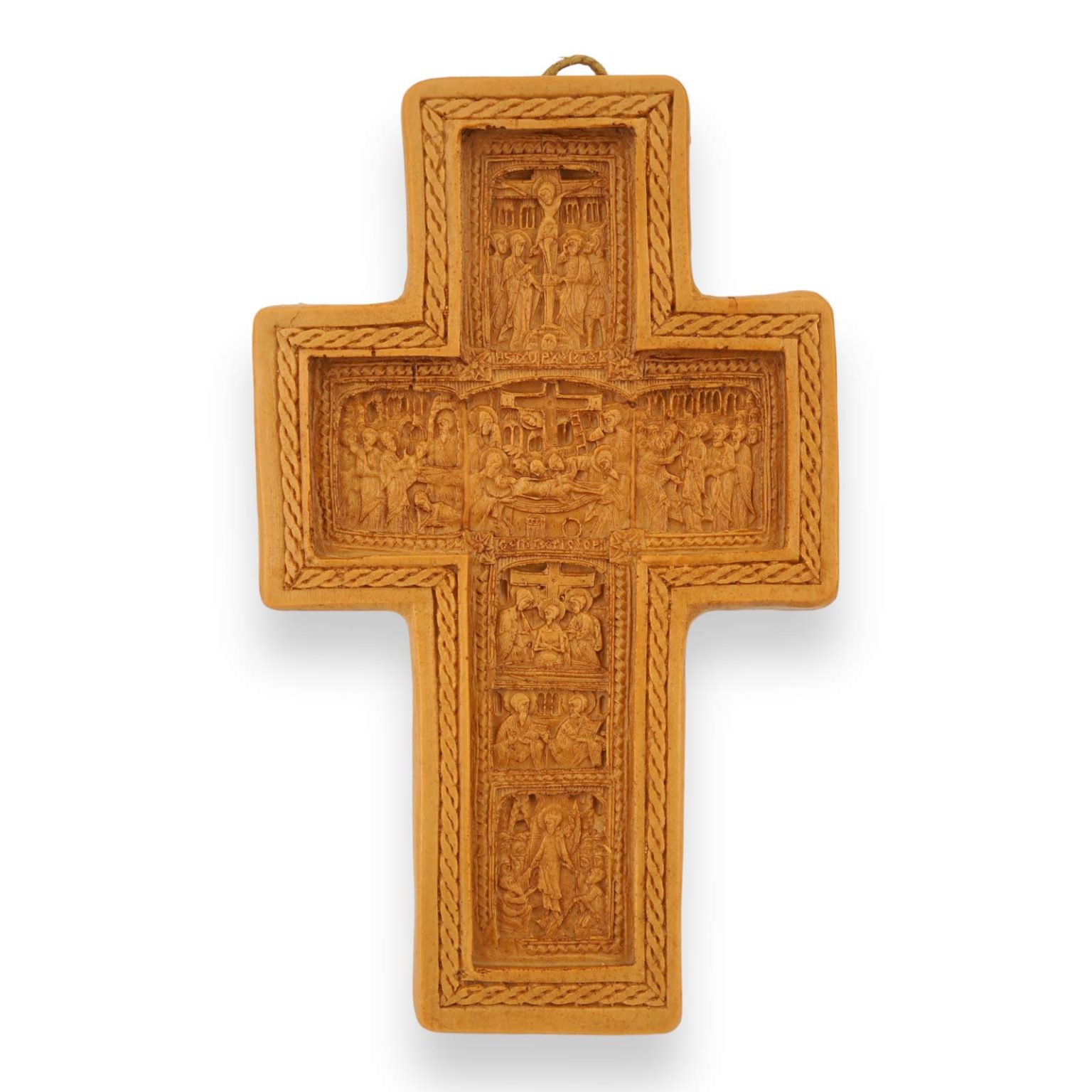 Small Brass Standing Cross - Brass Standing Crosses - BlessedMart
