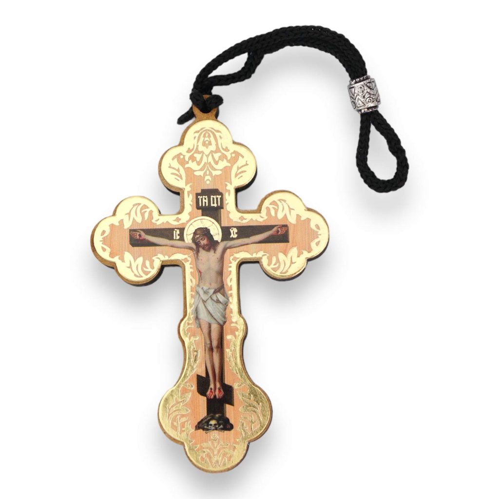 Crucifix - Car Mirror Icon - BlessedMart