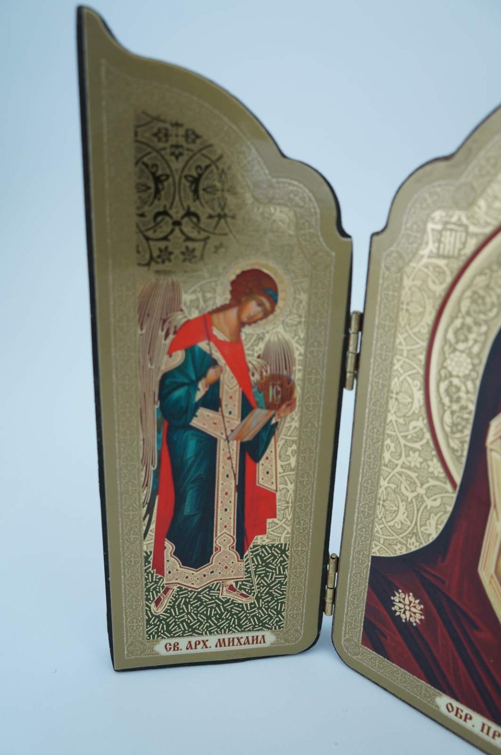 Triptych Icon - Theotokos - BlessedMart