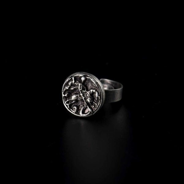 St George Ring - Orthodox Jewelry - BlessedMart