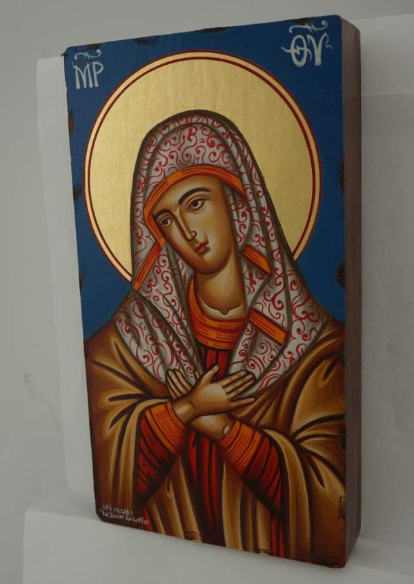 Virgin Mary Extreme Humility Orthodox Icon - BlessedMart