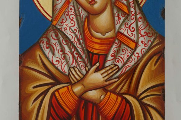 Virgin Mary Extreme Humility Orthodox Icon - BlessedMart