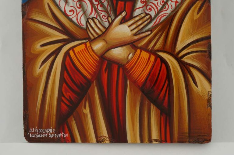 Virgin Mary Extreme Humility Orthodox Icon - BlessedMart