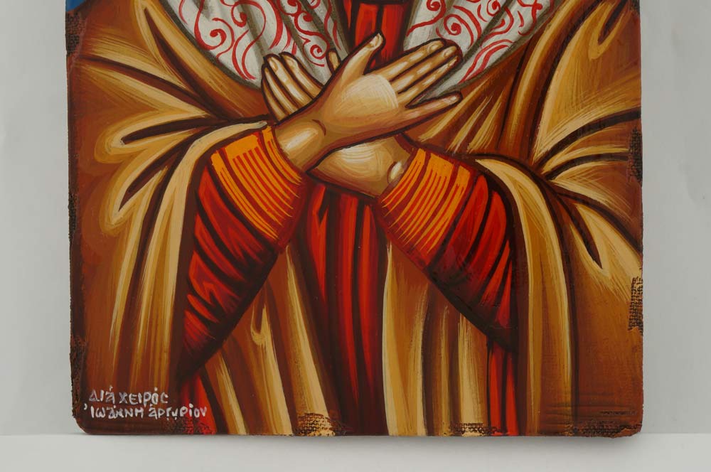 Virgin Mary Extreme Humility Orthodox Icon - BlessedMart